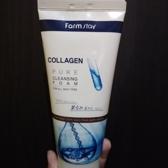 Farmstay Collagen Pure Cleansing Foam, Beauty & Personal Care, Face ...