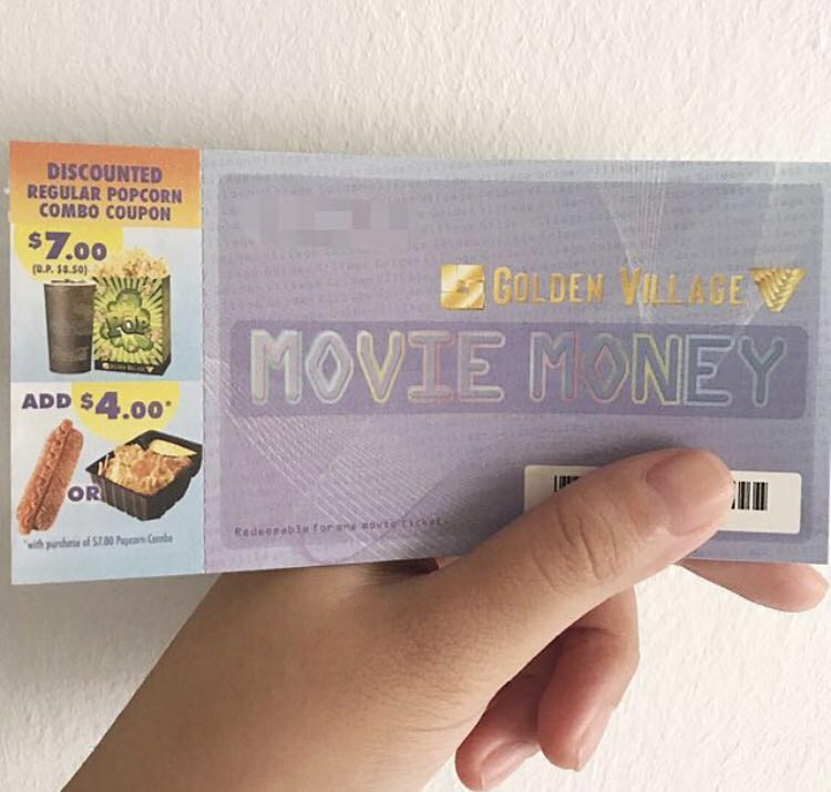 GV Movie Voucher, Tickets & Vouchers, Vouchers on Carousell