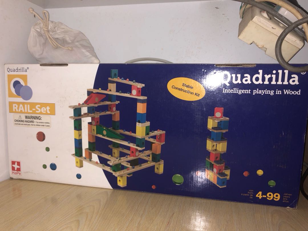 Hape Quadrilla Rail-set (202 pcs), Hobbies & Toys, Toys & Games on Carousell