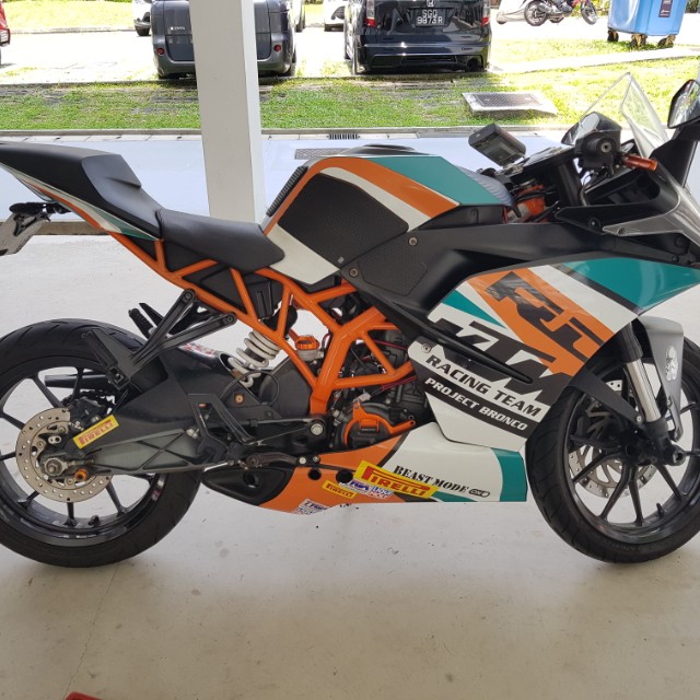 KTM RC200 Grounding Kit, Motorcycles, Motorcycle Accessories on Carousell
