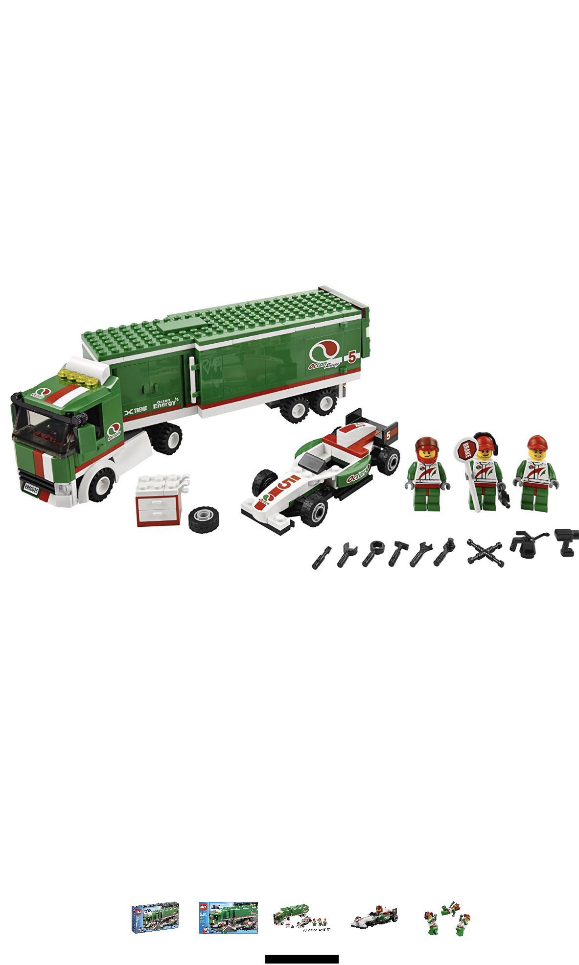 LEGO 60025 Grand Prix Truck, Toys & Games, Bricks & Figurines on Carousell