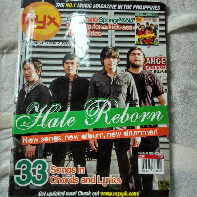 MYX MAGAZINES HALE/6CYCLEMIND, Hobbies & Toys, Music & Media, Music ...