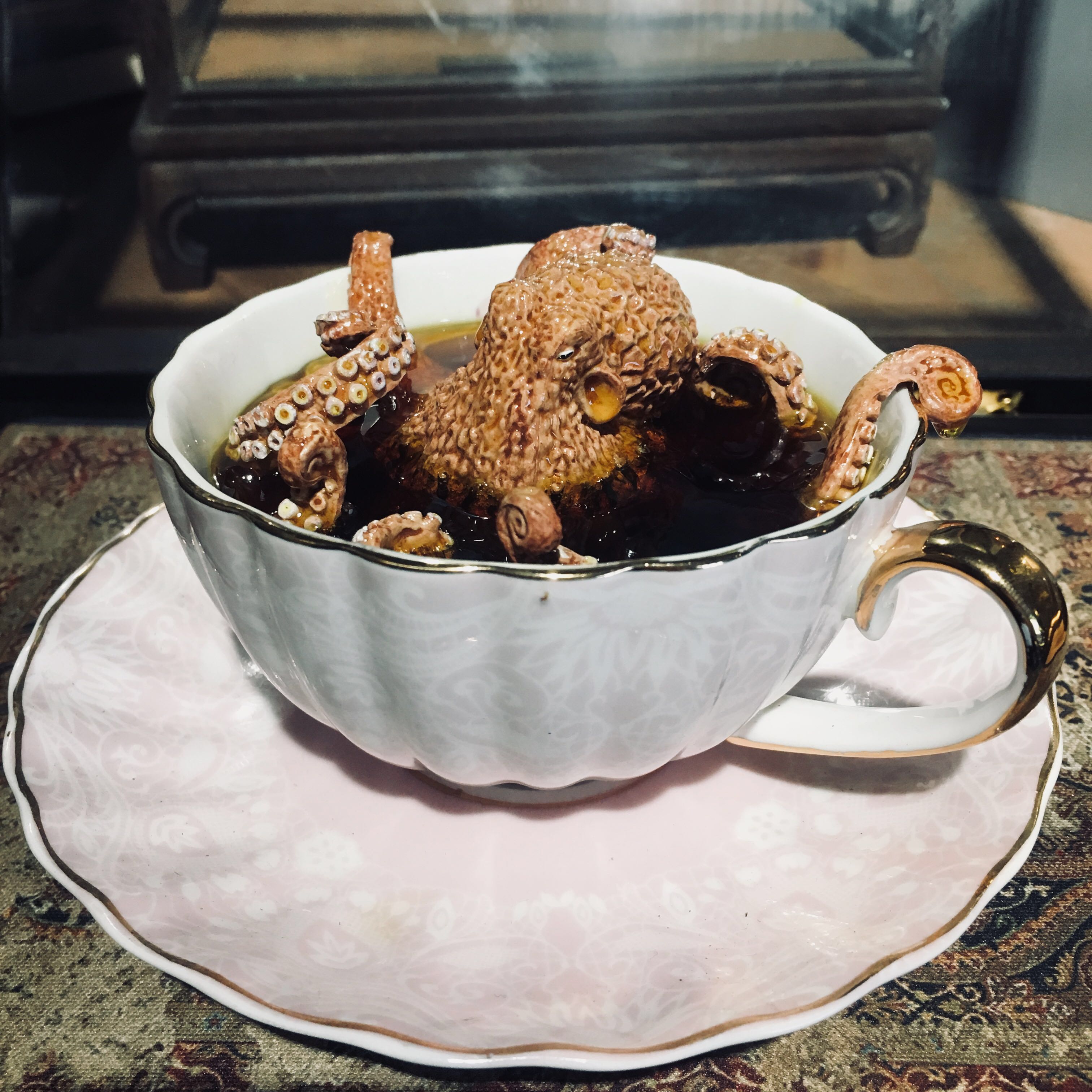 Octopus vintage tea cup, Furniture & Home Living, Kitchenware ...