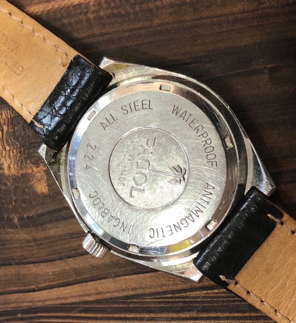 Pagol Mechanical Vintage Watch, Men's Fashion, Watches & Accessories ...