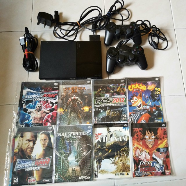 Ps2 Full Set + 8 CDs, Video Gaming, Video Games, PlayStation on Carousell