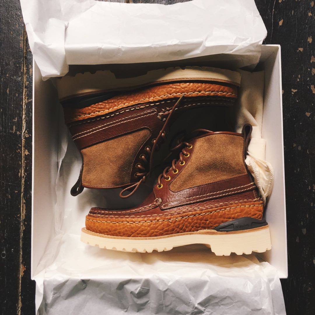 Visvim grizzly boots mid folk, Men's Fashion, Footwear, Boots on Carousell
