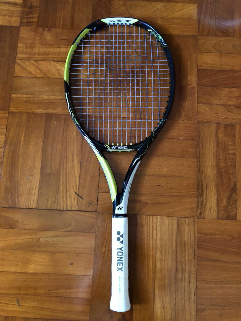 Yonex EZONE Ai 100 tennis racquet (made in Japan), Sports Equipment ...