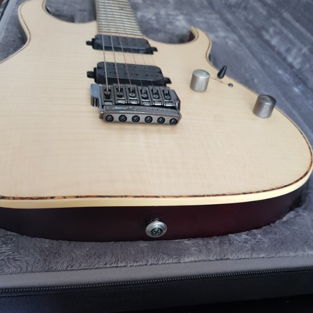 Ibanez Premium Electric Guitar RG721FM-NTF, Hobbies & Toys, Music ...