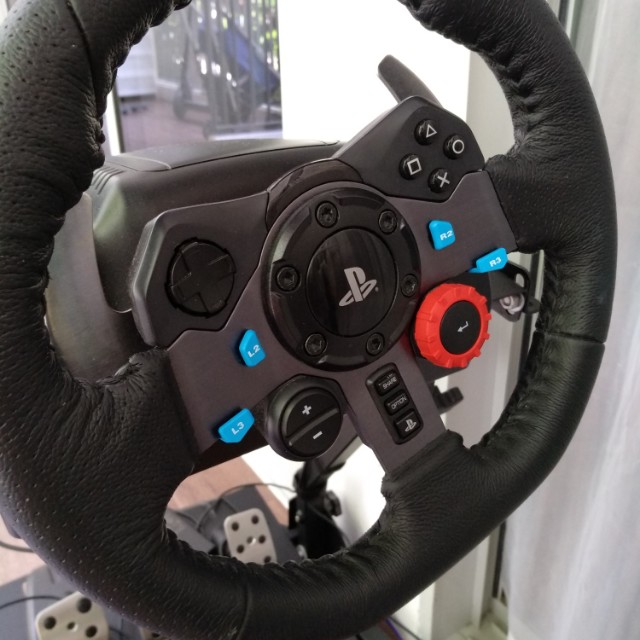 Logitech G29 + Shifter + Stand whole set, Video Gaming, Gaming ...