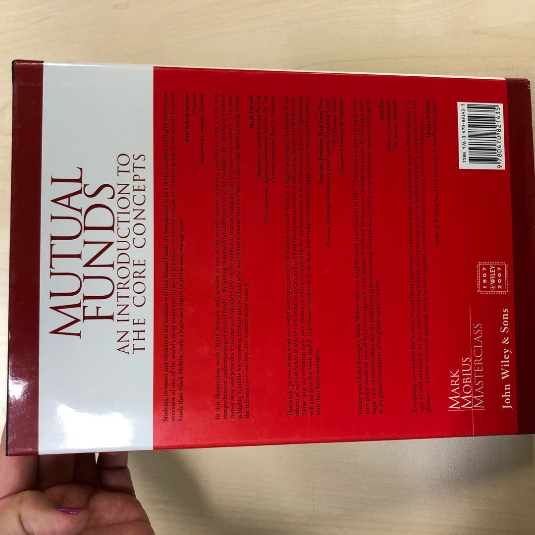 Mutual Funds An Intro to Core Concepts, Hobbies & Toys, Books ...