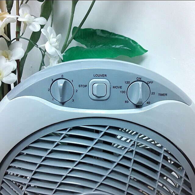 PowerPac 10" Box Fan with Timer & Oscillation, TV & Home Appliances ...