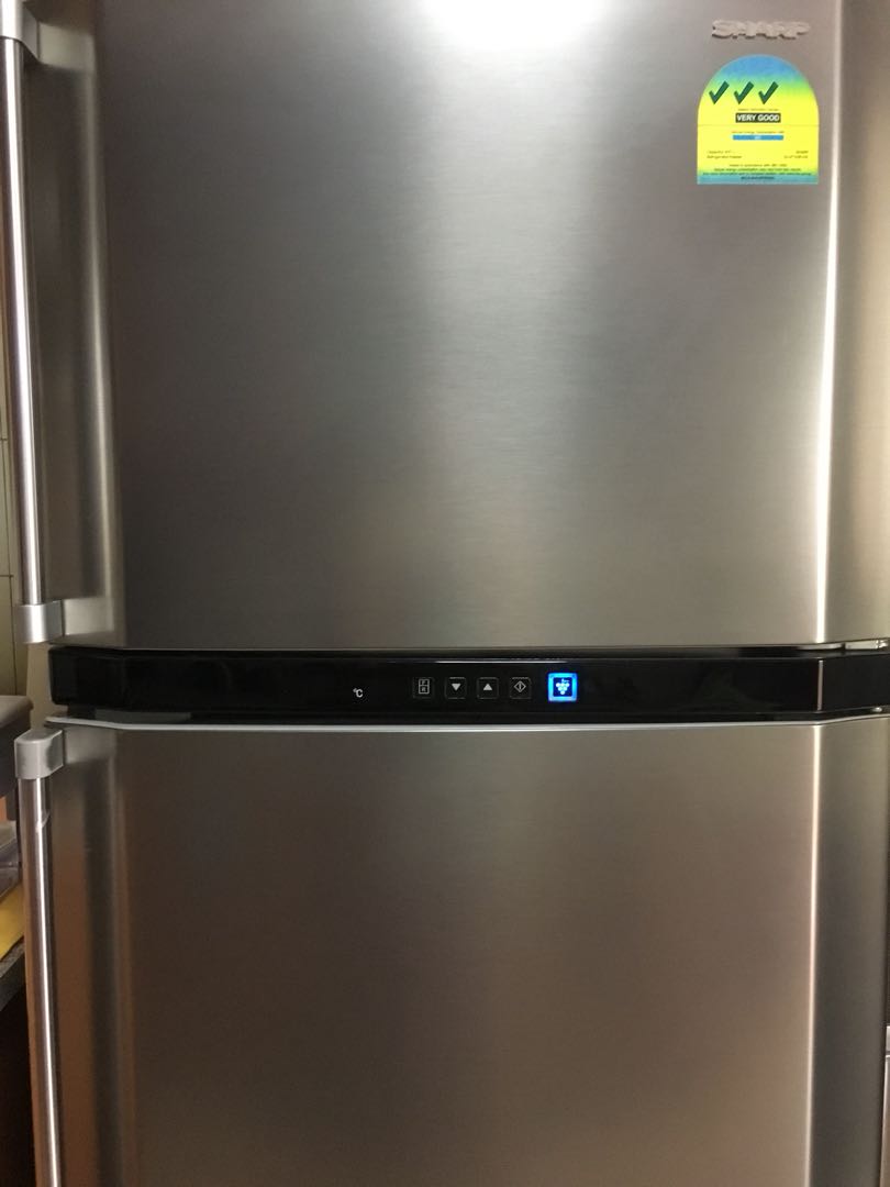Sharp 2 Door Top Freezer Refrigerator, TV & Home Appliances, Kitchen ...