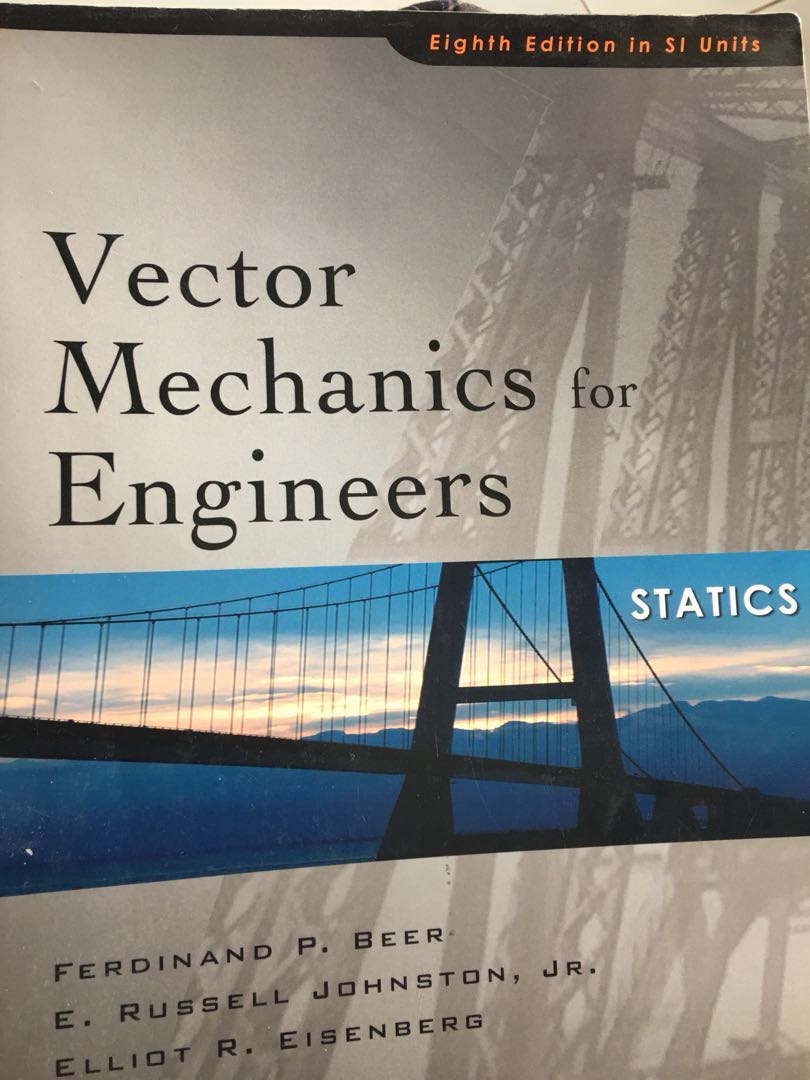 Vector Mechanics for Engineers -Statics, Hobbies & Toys, Books ...