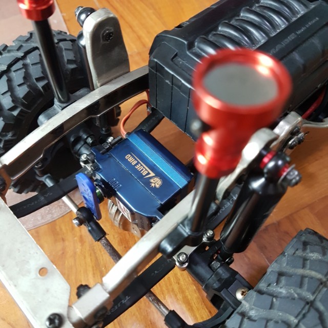 Pro bulid 1/10 scale Land Rover Defender 90 RC crawler with upgrade ...