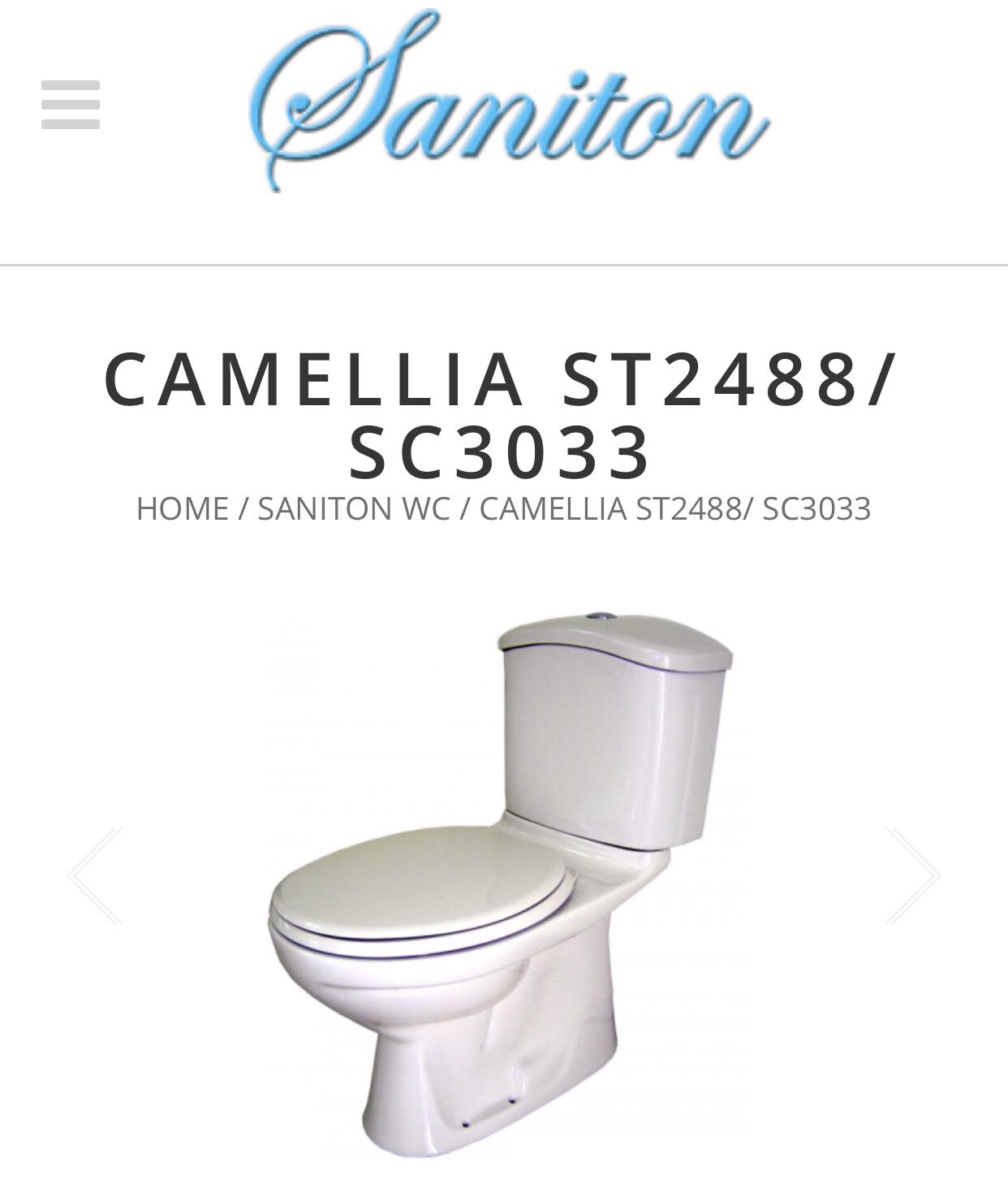 2 White Saniton WC toilet bowl (BTO), Furniture & Home Living, Bathroom ...