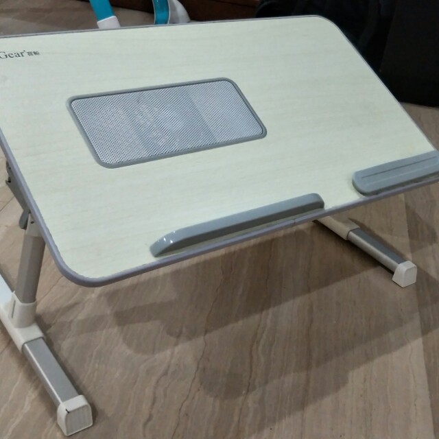 Foldable Laptop Table with build in cooling fan, Computers & Tech ...