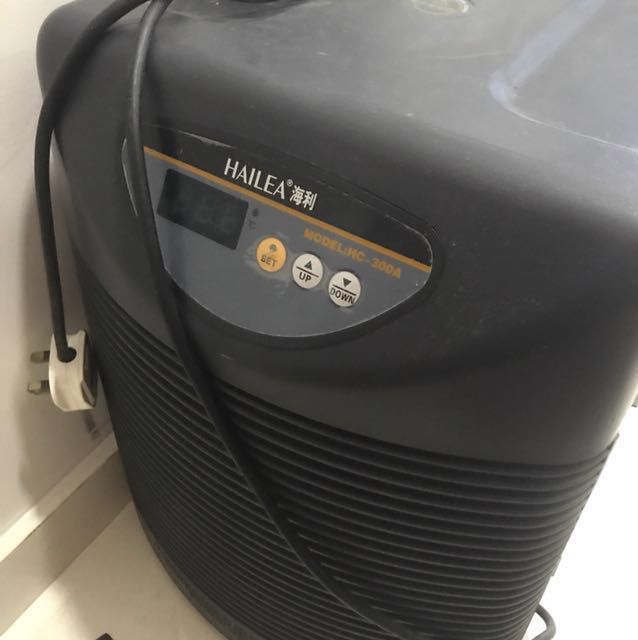 Hailea chiller HC 300a for 300L tank, Pet Supplies on Carousell