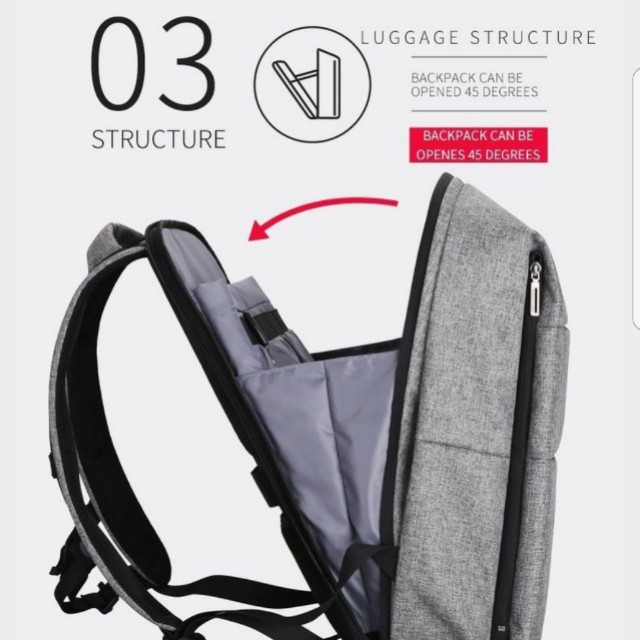 Mark Ryden Perfecto Mochilla USB charging anti-theft backpack in Navy ...