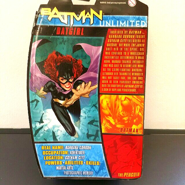 Mattel DC Batman Unlimited Action Figure - Batgirl (New 52 Version ...