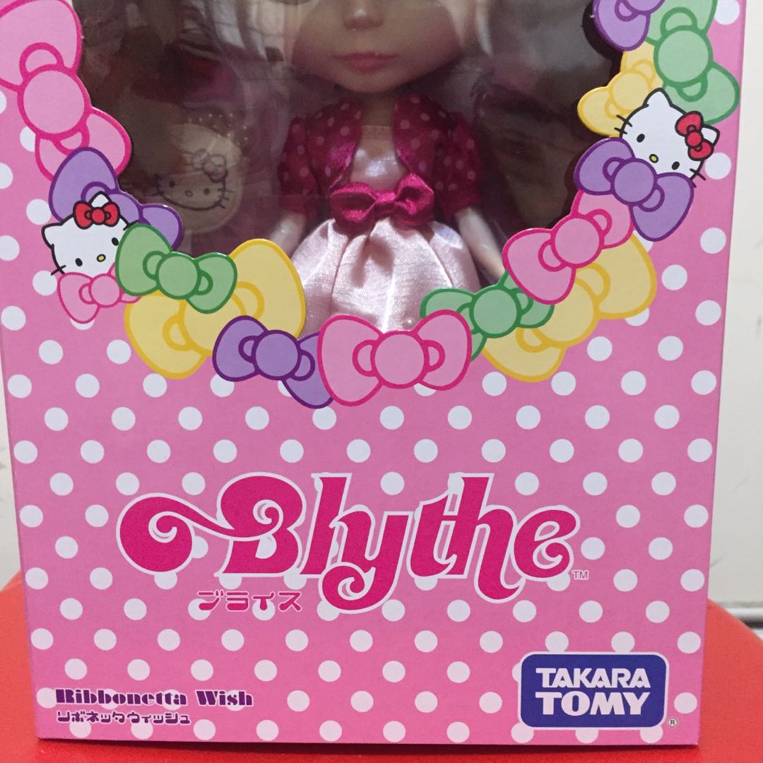 Neo Blythe Ribbonetta Wish Hello Kitty Doll, Hobbies & Toys, Toys ...