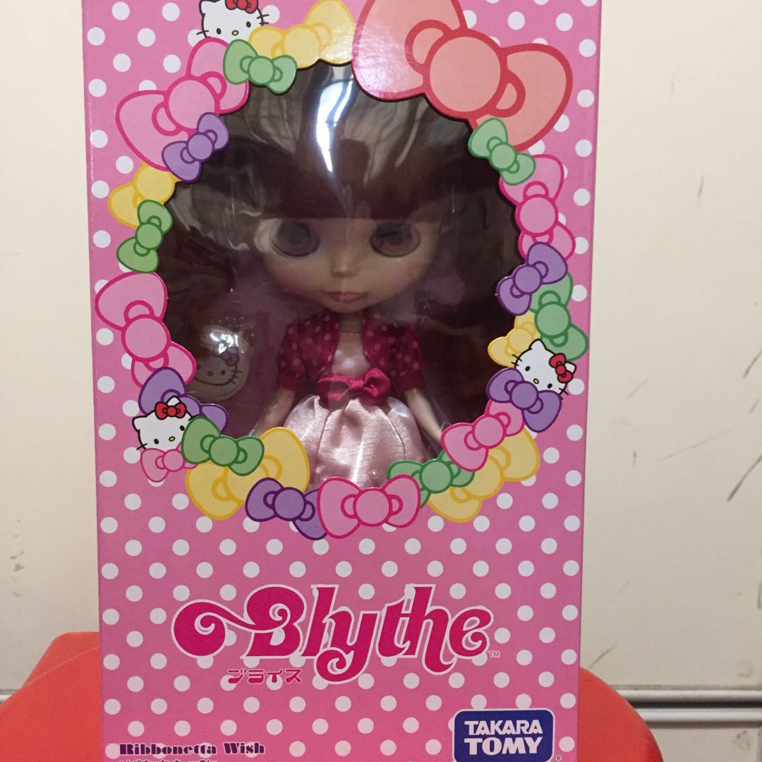 Neo Blythe Ribbonetta Wish Hello Kitty Doll, Hobbies & Toys, Toys ...
