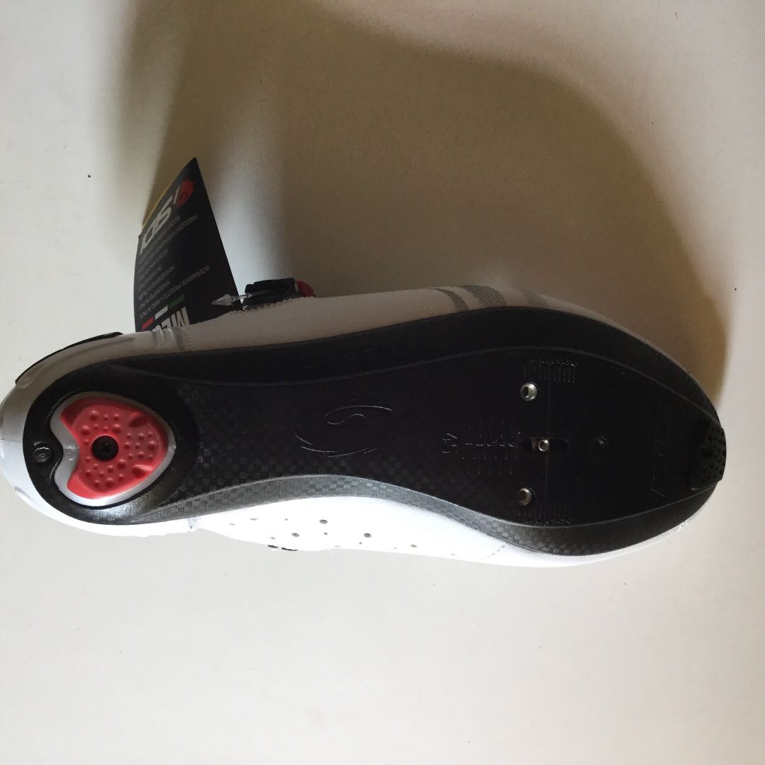 SIDI genius 5 fit carbon mega white euro size 45, Sports Equipment ...