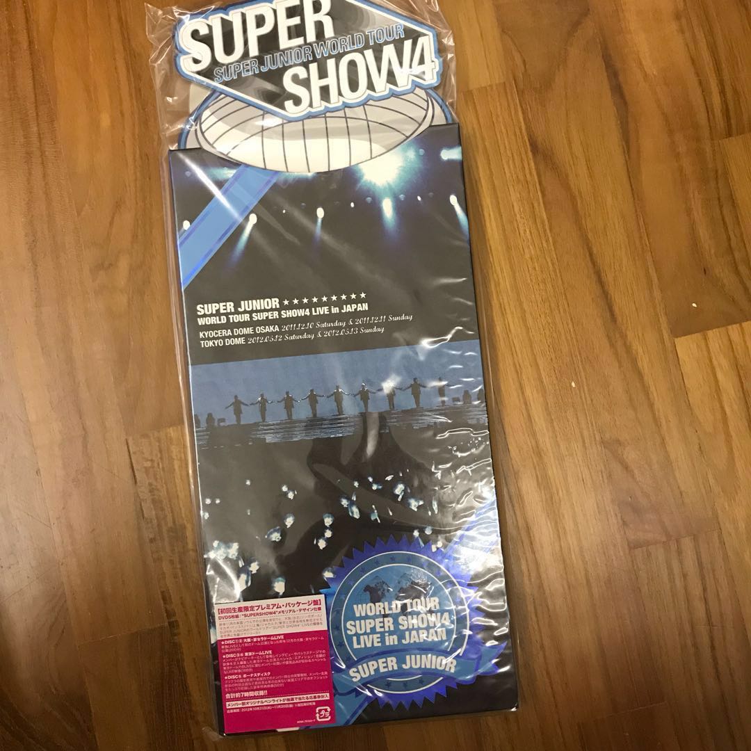 Super Junior - SS4 Japan Tour DVD, Hobbies & Toys, Memorabilia ...