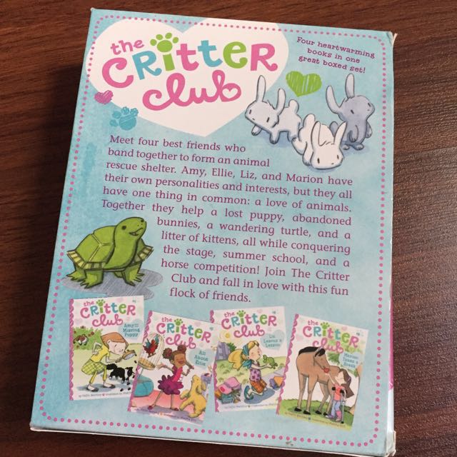 The Critter Club Collection, Hobbies & Toys, Books & Magazines, Fiction ...