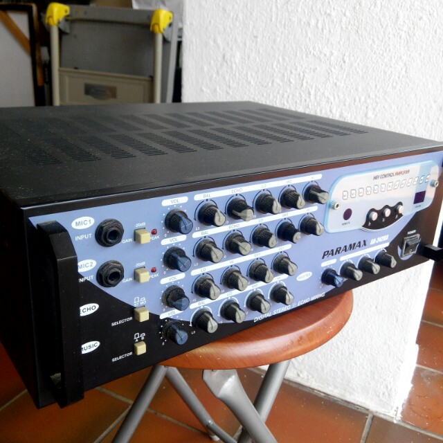 Amplifier PARAMAX SA-242KA, Audio, Other Audio Equipment on Carousell