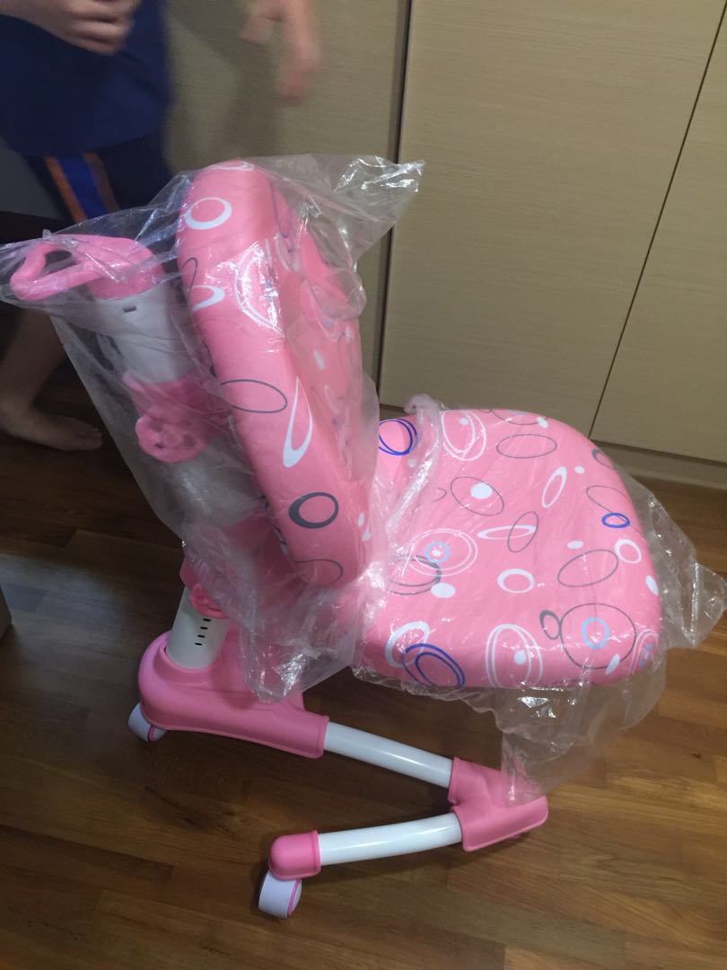 Brand new children ergonomic study chair pink, Babies & Kids, Baby ...