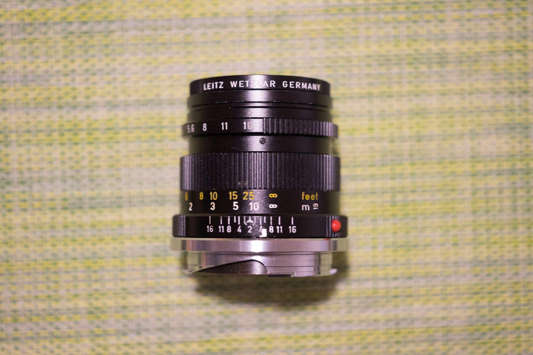 Leica Summicron 50mm F2 V3 Lens M Mount, Photography, Cameras on Carousell