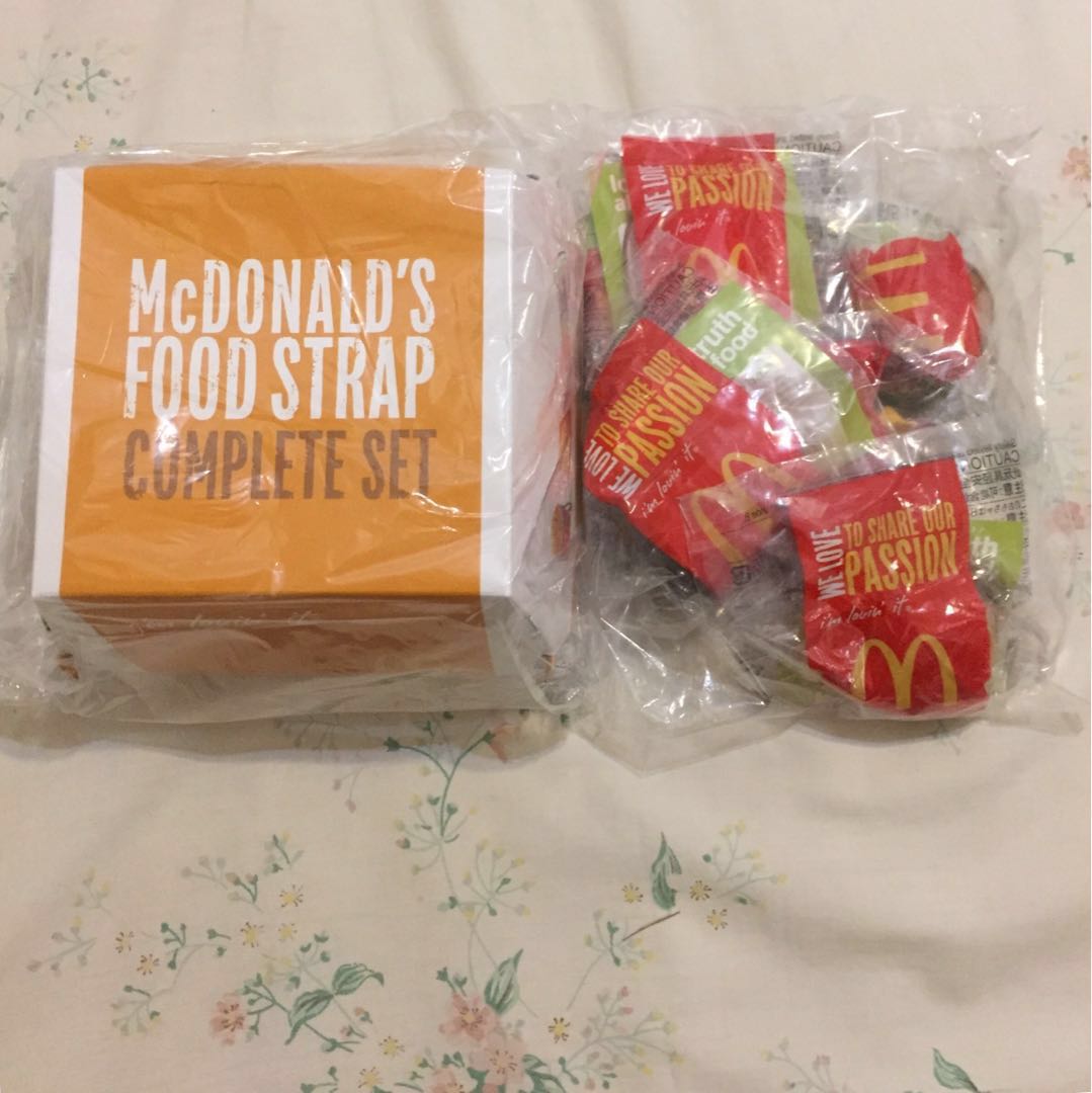 McDonald's Food Strap Complete Set, Hobbies & Toys, Toys & Games on ...