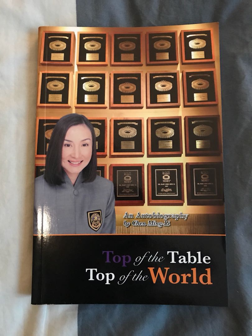 TOP of the Table Top of the World - An Autobiography by Chen Ming-Li, Hobbies & Toys, Books ...