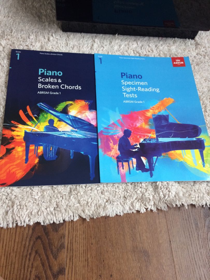 ABRSM Grade 1 scales & sight-reading /piano set, Hobbies & Toys, Music ...