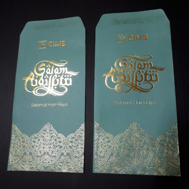 Angpow Packet Sampul Duit Raya CIMB Bank, Hobbies & Toys, Stationery ...