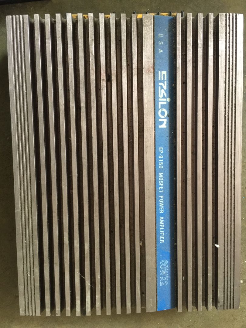 Car amplifier epsilon USA ep-9150 mosfet power amp, Auto Accessories on ...