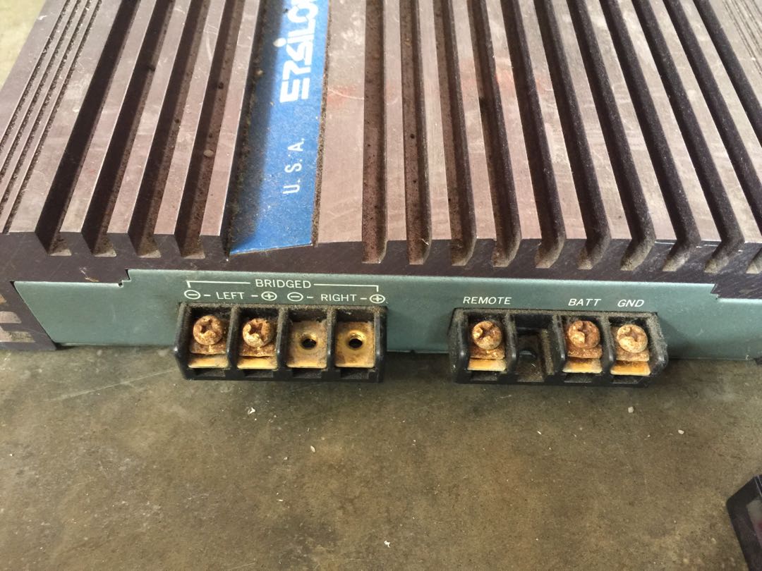 Car amplifier epsilon USA ep-9150 mosfet power amp, Auto Accessories on ...