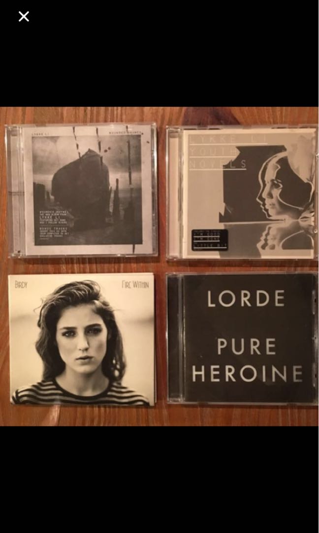 CD Lorde / Lykke Li, 興趣及遊戲, 收藏品及紀念品, 明星周邊 - Carousell