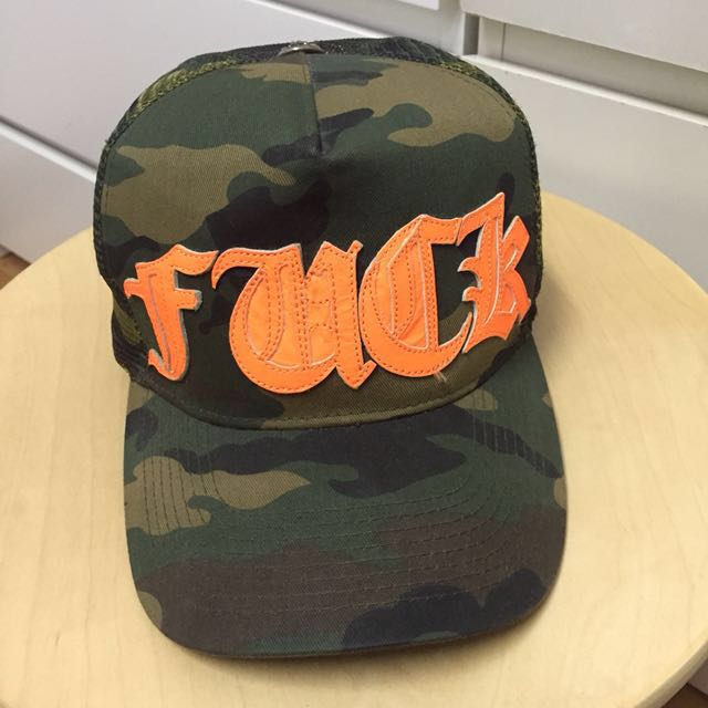 Chrome Hearts Authentic Cameo Cap, Men's Fashion, Watches & Accessories ...