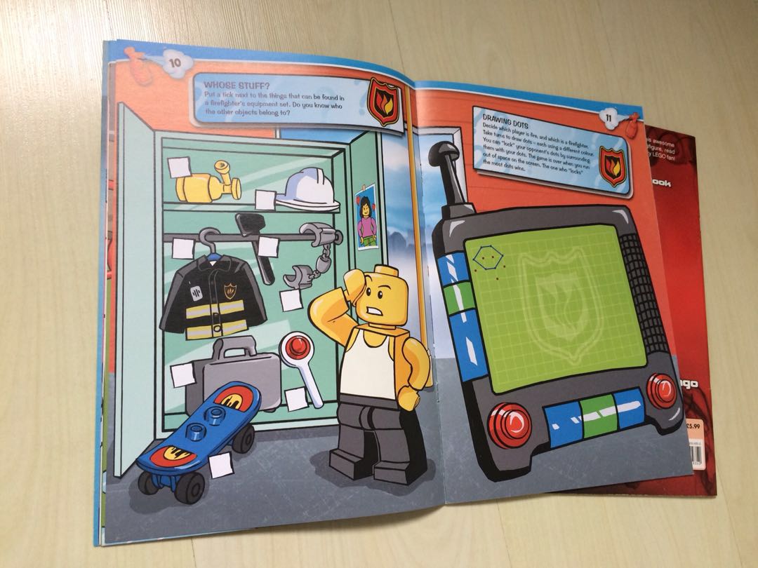 Lego Activity Book - book only, Books & Stationery, Children's Books on ...