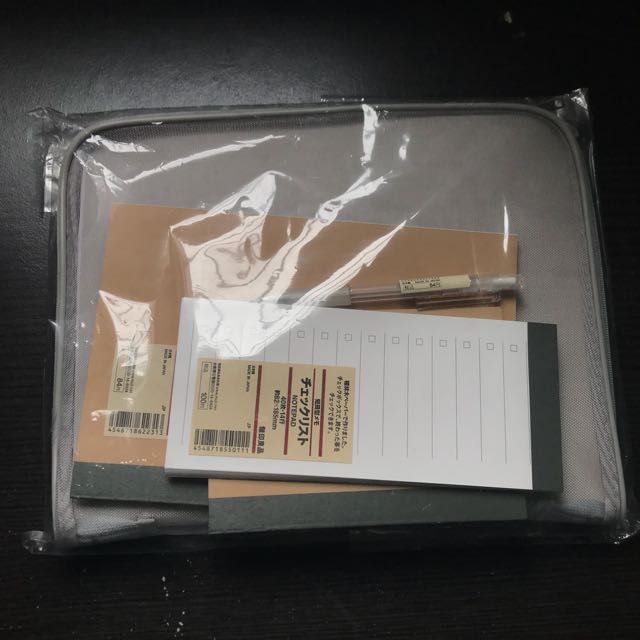 MUJI stationary¬ebook set, Hobbies & Toys, Stationery & Craft ...