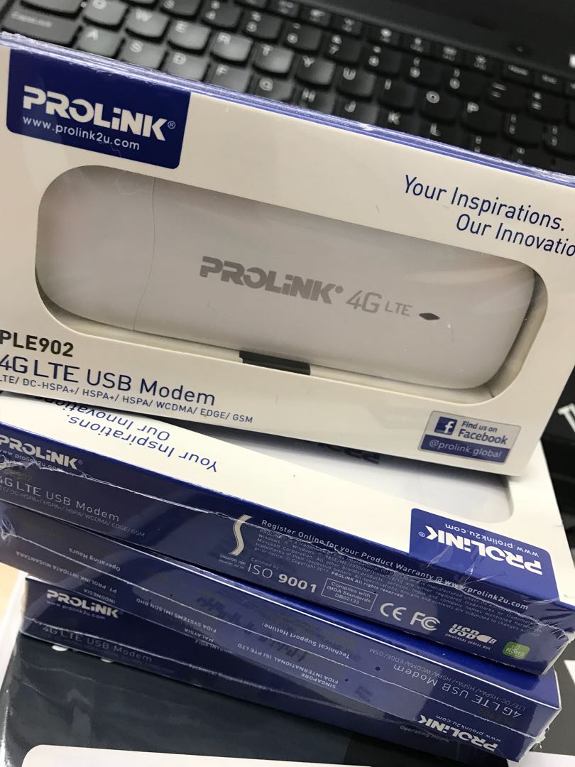 Prolink 4G LTE USB Modem (new), Computers & Tech, Parts & Accessories ...