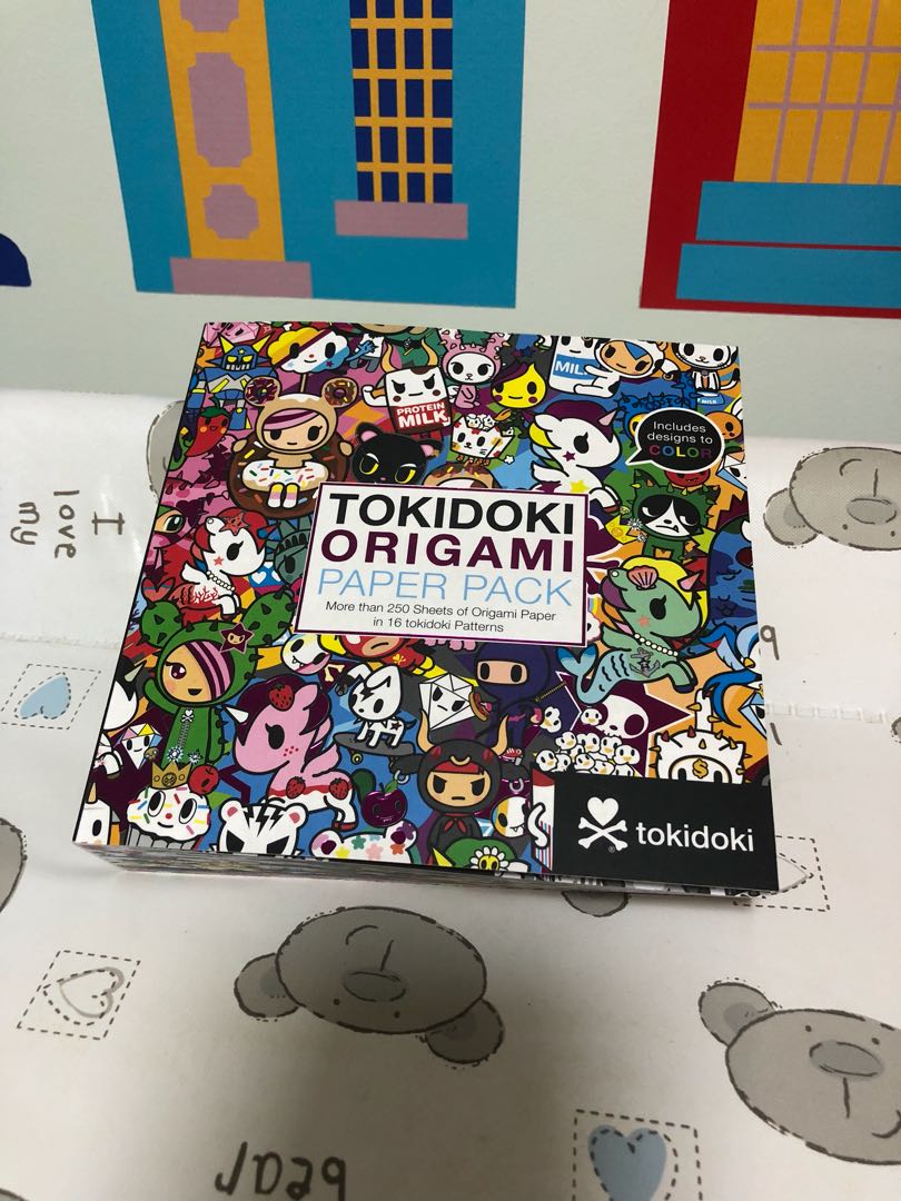 Tokidoki Origami Paper Pack, Hobbies & Toys, Stationery & Craft, Craft ...
