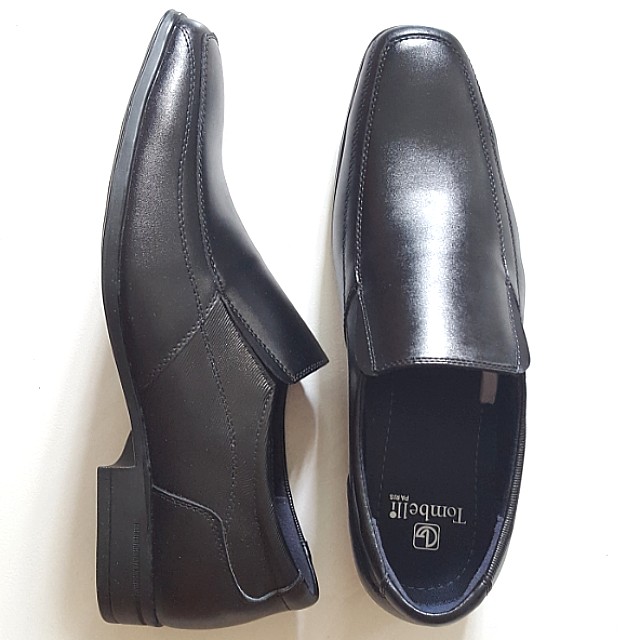 Tombelli Paris Black Leather Shoes, Men's Fashion, Footwear, Dress ...