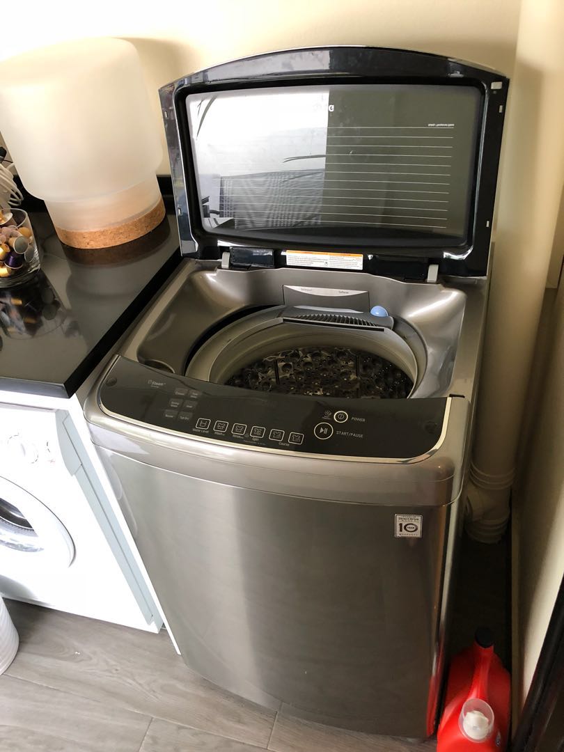 Washer Top-Load. Inverter Direct Drive 17kg, TV & Home Appliances ...