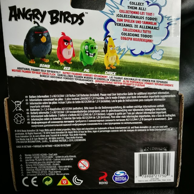 Angry birds explosive talking bomb, Hobbies & Toys, Toys & Games on ...