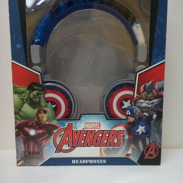 CAPTAIN AMERICA HEADPHONE (original), Audio, Headphones & Headsets on ...