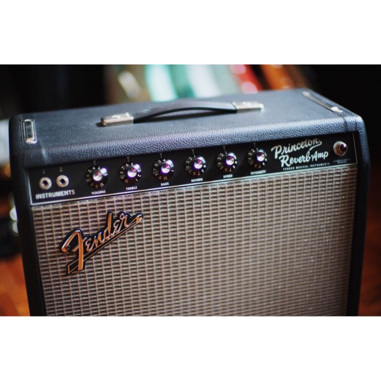 Fender Princeton Reverb 65 Reissue Amp - Guitar Valve Amplifier ...