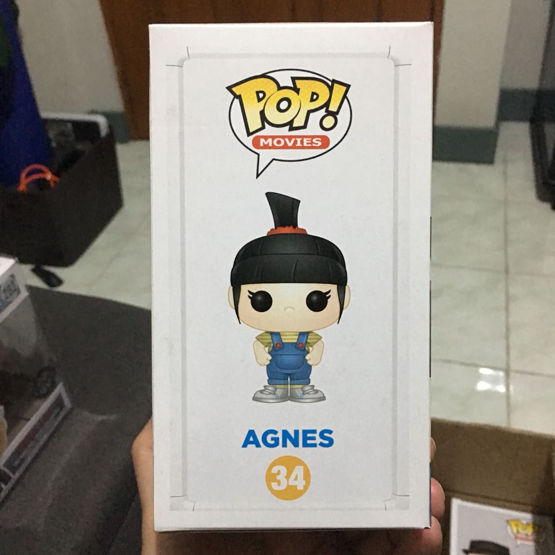 Funko pop despicable me 2 agnes, Hobbies & Toys, Toys & Games on Carousell