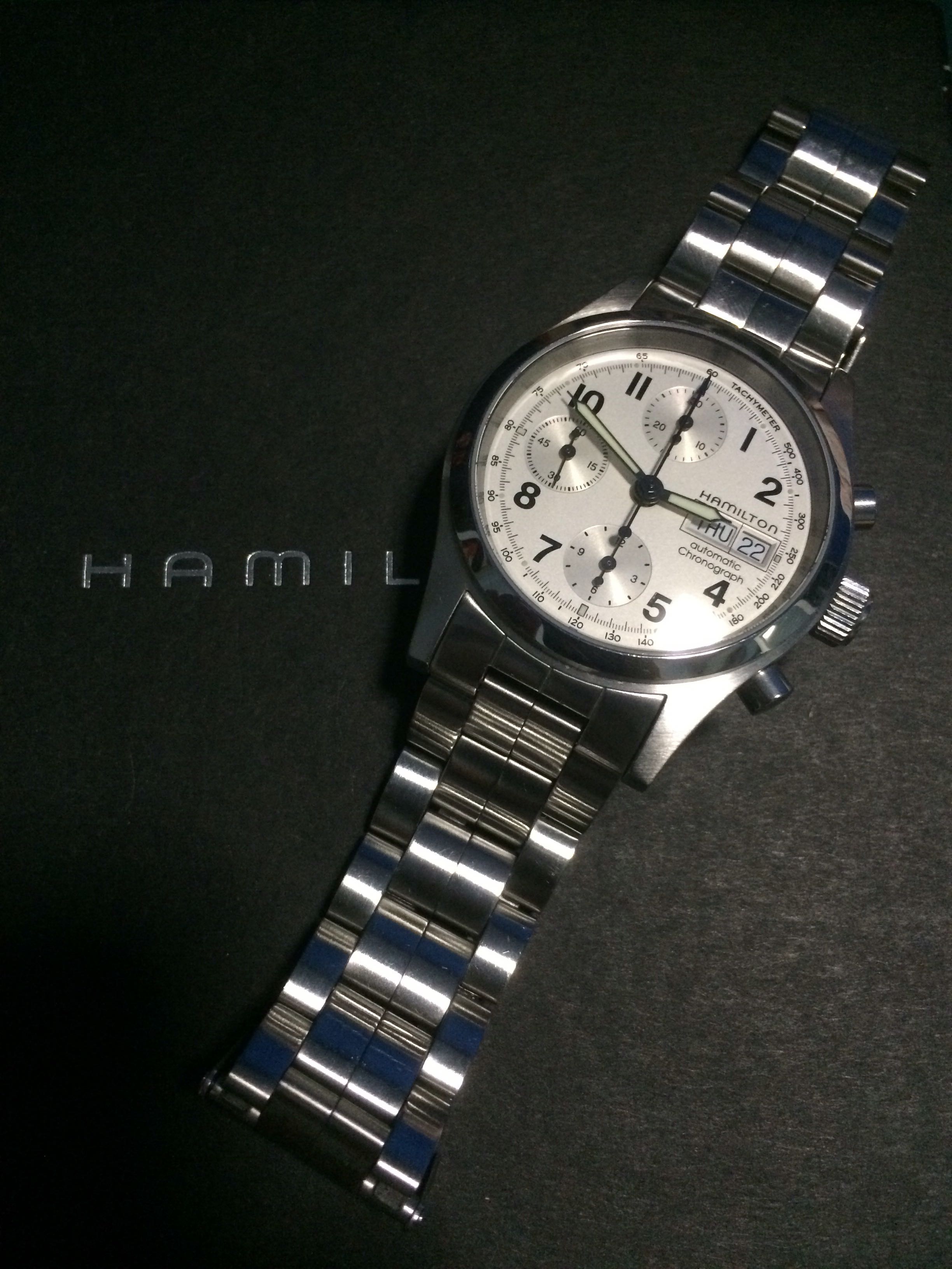 Hamilton Automatic Chronograph, Luxury, Watches on Carousell